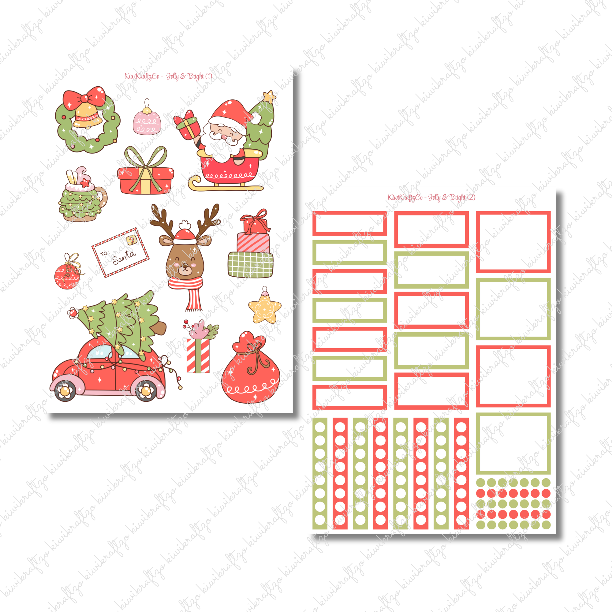 Jolly & Bright DIGITAL Bundle – KiwiKraftzCo